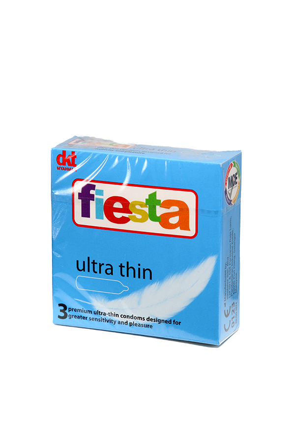 Fiesta Ultra Thin Condoms 3's - LifePlus
