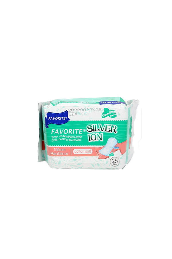 Favorite Sanitary Silver Ion Pantiliner Day Wing 25's - LifePlus