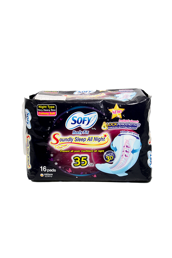 Sofy Body Fit Sanitary Soundly Sleep All Night 35cm 16's - LifePlus