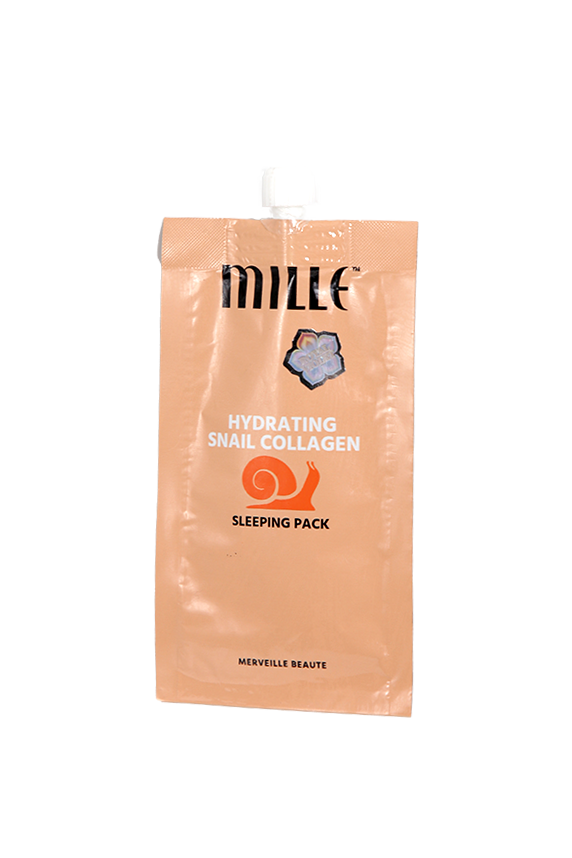 Mille Hydrating Snail Collagen Sleeping Pack 7g - LifePlus