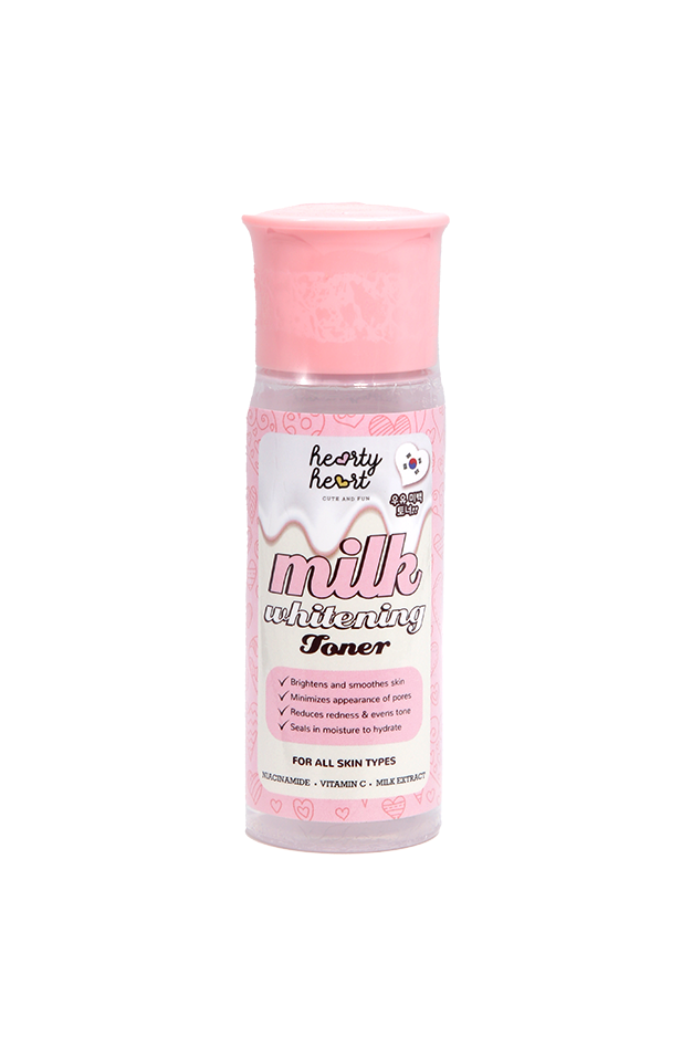 Hearty Heart Facial Toner Milk Whitening 75ml - LifePlus