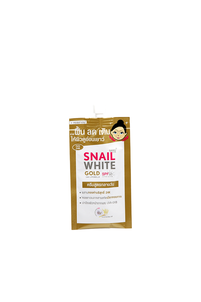 Namu Life Snail White Gold 24K Lipobelle Cream SPF30PA+ 7ml - LifePlus