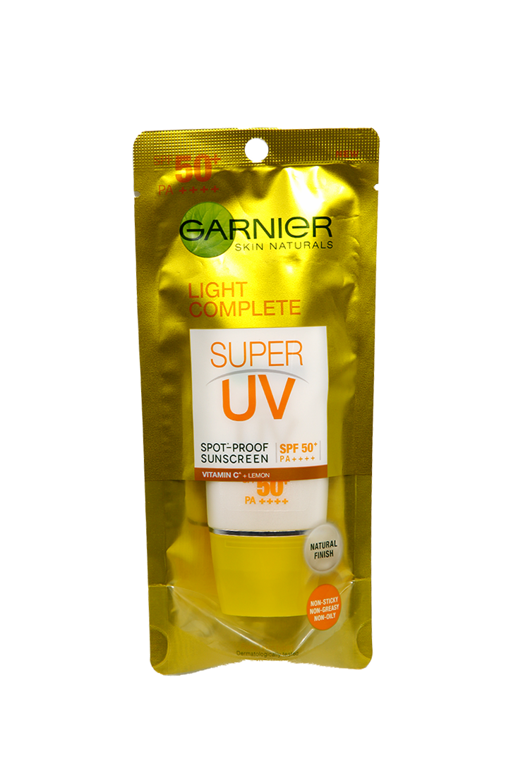 Garnier Light Complete Super UV Spot Proof Sunscreen SPF50 #LTL-G040274 ...