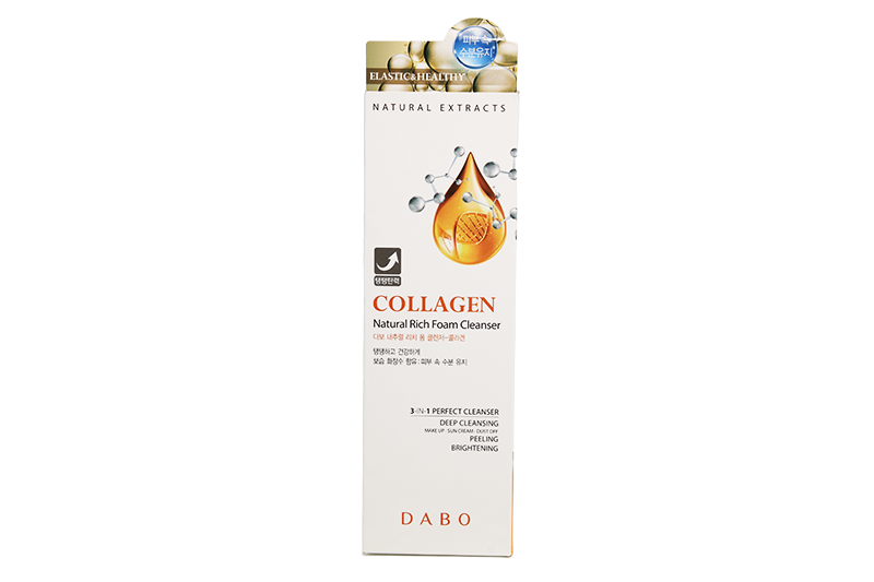 Dabo Facial Cleanser Collagen Natural Rich 180ml - LifePlus