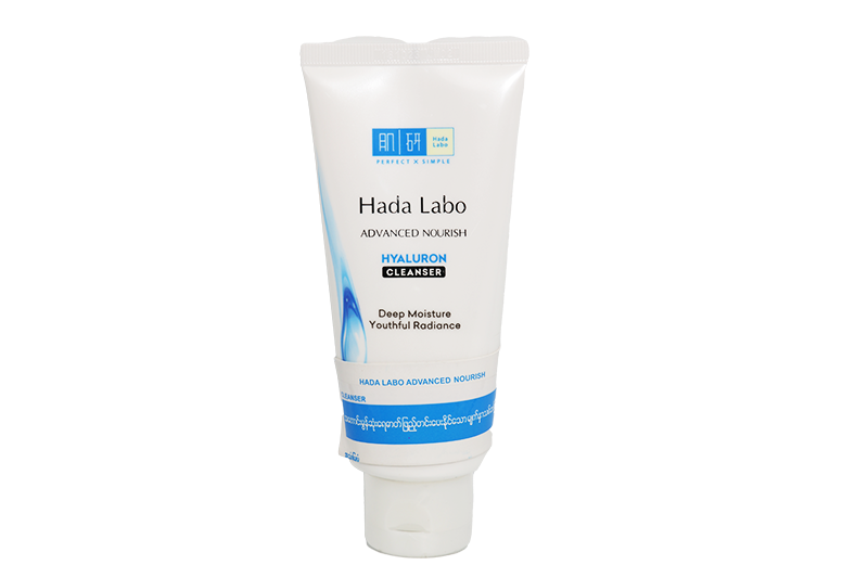 Hada Labo Facial Cleanser Advanced Nourish Hyaluron 80g - LifePlus