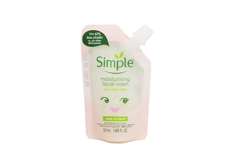 Simple Facial Cleanser Moisturising 50ml - LifePlus