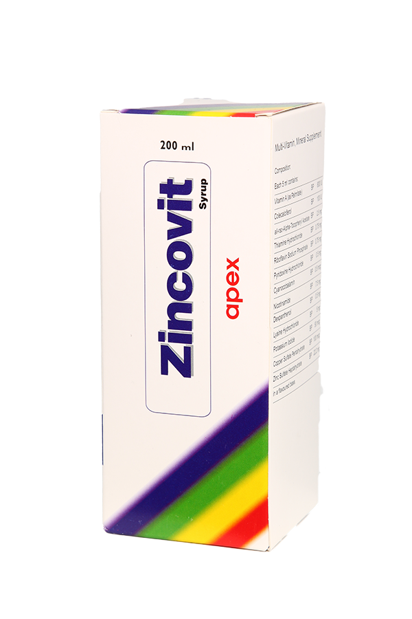 Zincovit Syrup 200ml - LifePlus
