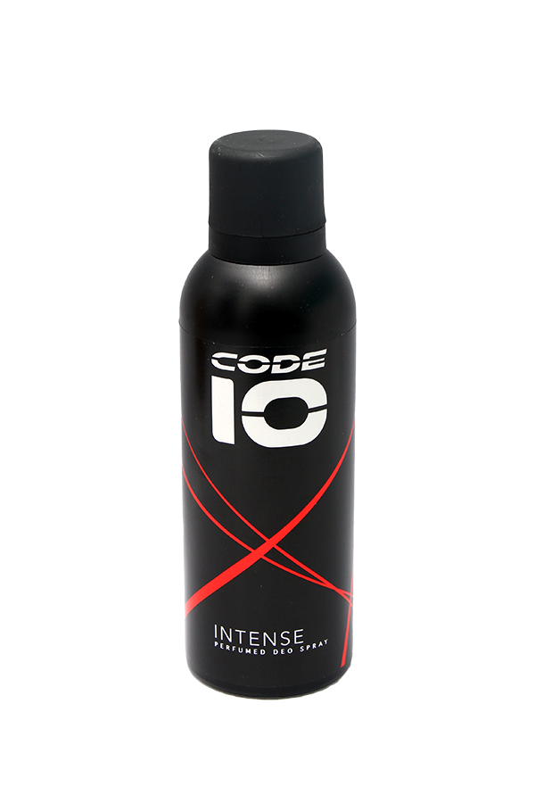 CODE 10 Perfumed Deo Spray Intense 150ml - LifePlus