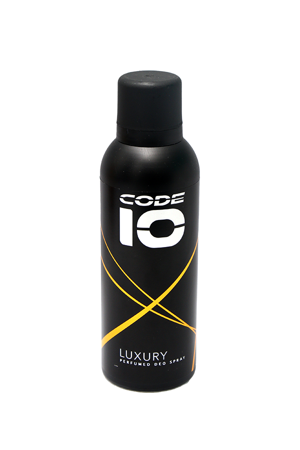 CODE 10 Perfumed Deo Spray Luxury 150ml - LifePlus