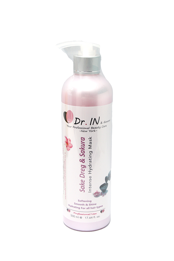 Dr.IN & Giovanni Sake Dreg & Sakura Shampoo 500ml - LifePlus