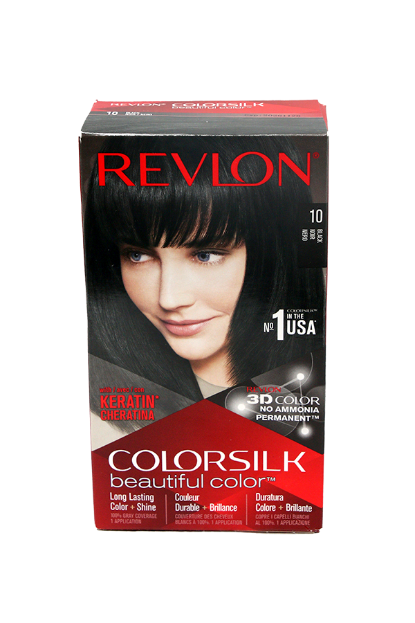 Revlon Colorsilk Beautiful Color 10 Black - LifePlus