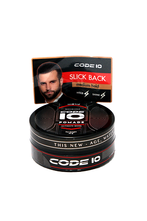 Code 10 Pomade Ultimate Cream 60g/Code 10 Pomade High Shine Cream 60g ...