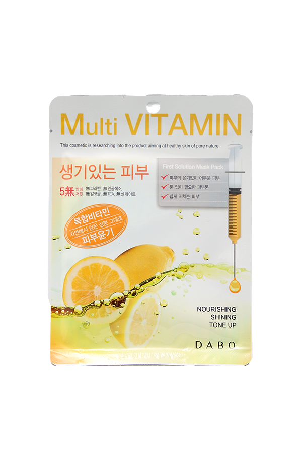 Dabo Face Mask First Solution Multi Vitamin 23g - LifePlus