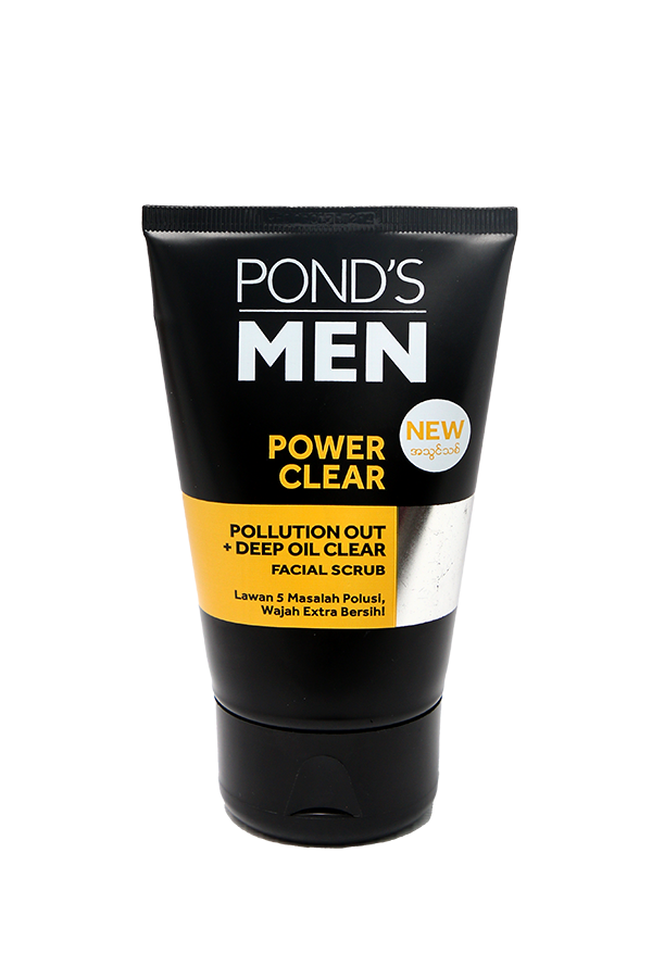 Pond's Facial Cleanser Men Pollution Out All-In-One Deep Clean 100g ...
