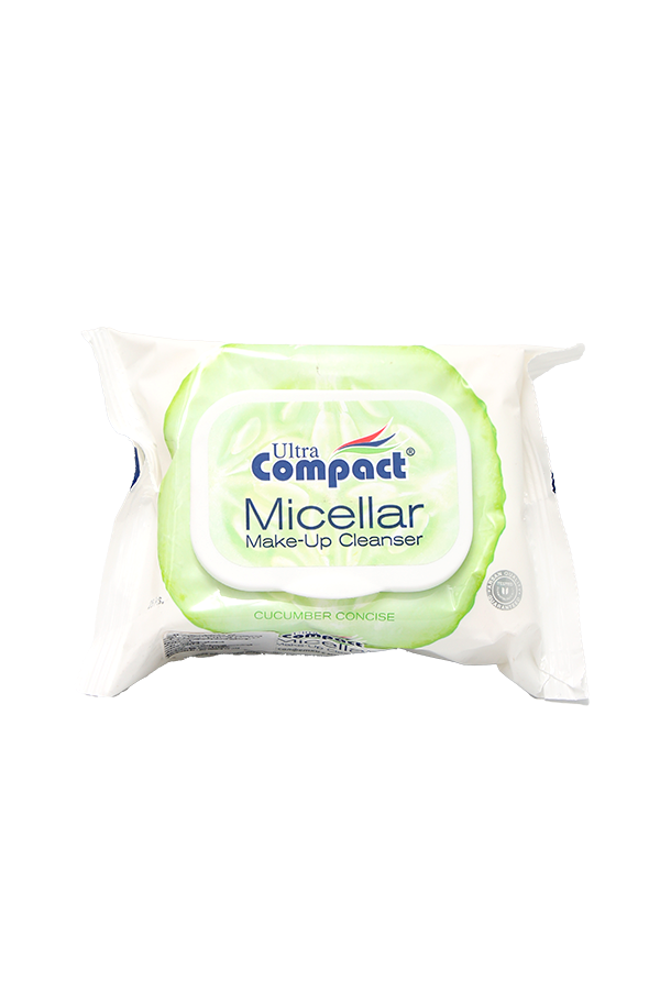 Ultra Compact Micellar Make-Up Cleanser 25's #Cucumber - LifePlus