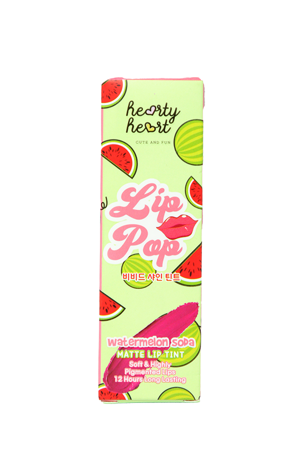 Hearty Heart Lip Tint Pop Matte #Watermelon Soda - LifePlus