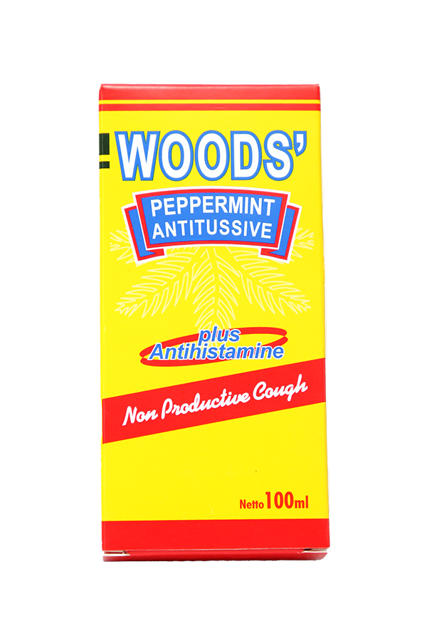 Wood's Peppermint Antitussive Cough Syrup 100Ml - LifePlus