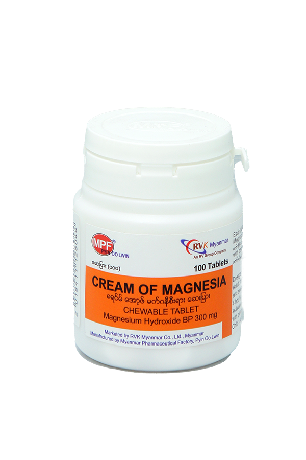 BPI Cream Of Magnesia Tab 100's - LifePlus