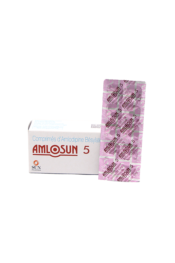 Amlosun 5mg Tab 10's - LifePlus