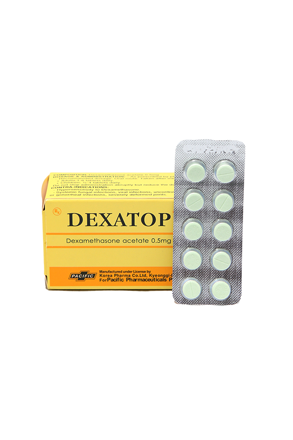 Dexatop Dexamethaxone 0.5mg Tab 10's - LifePlus