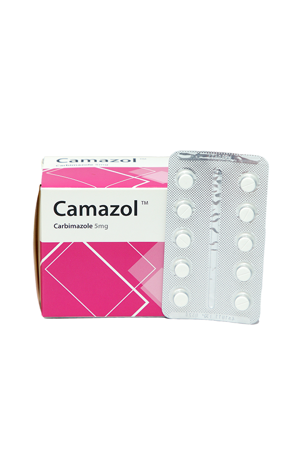 Camazol Carbimazole 5mg Tab 10's - LifePlus Pharmacy
