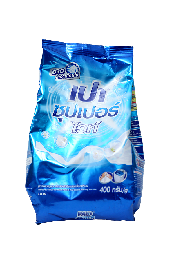 PAO Detergent Powder White 400g - LifePlus Pharmacy