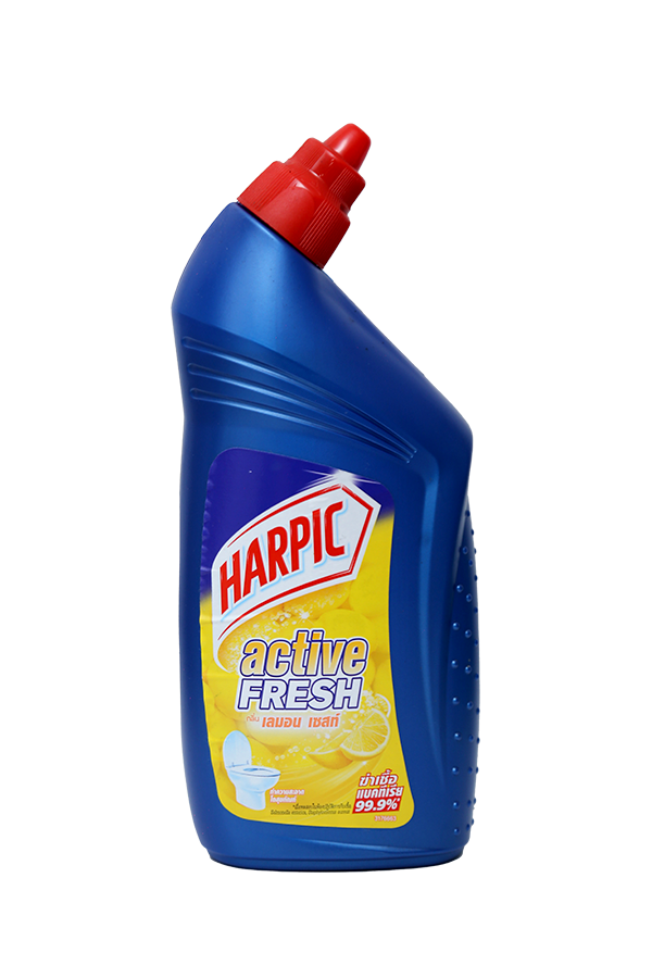 Harpic Toilet Cleaner Liquid Active Fresh #Lemon 500ml - LifePlus