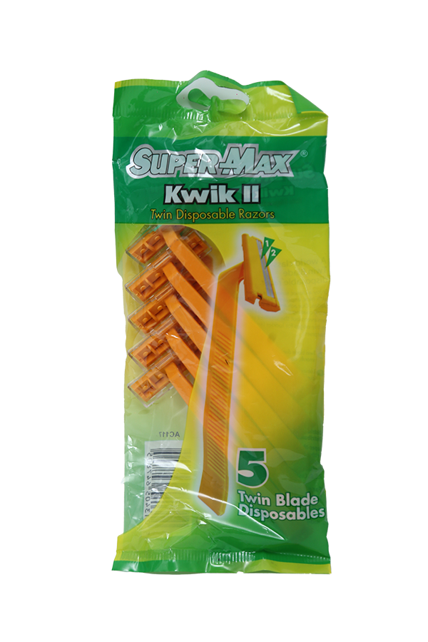 Super Max Razor Blade Kwik 2 AC117 5's - LifePlus