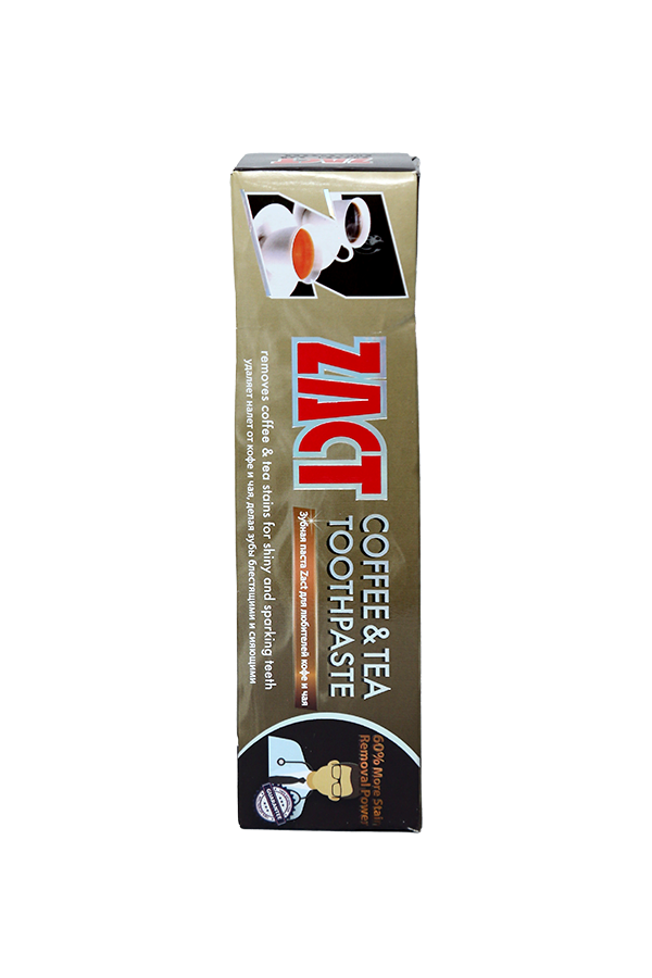 Zact Toothpaste Coffee & Tea 100g - LifePlus