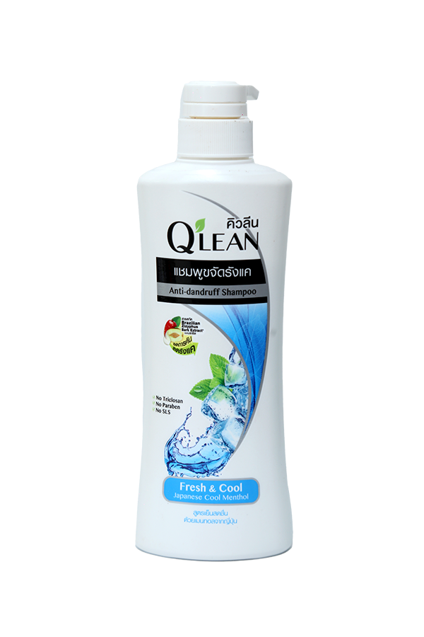 Q'Lean Anti-Dandruff Shampoo #Fresh & Cool 340ml - LifePlus