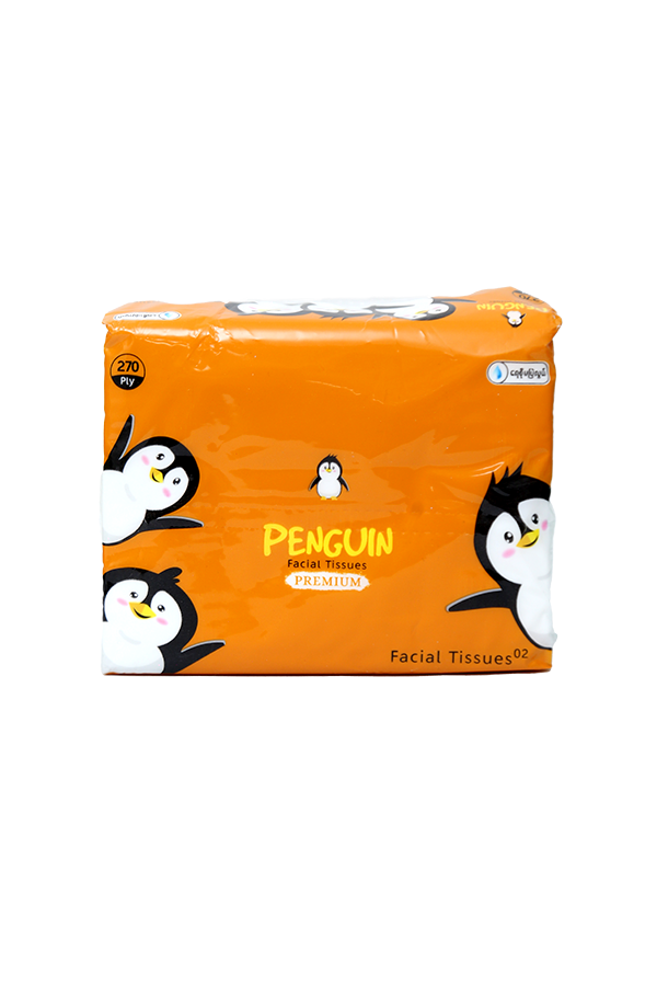 Penguin Facial Tissue 3 Ply #02 Refill 270's - LifePlus
