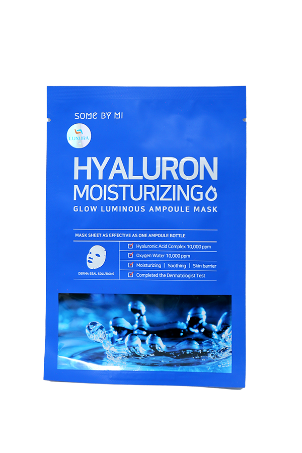 Some By Mi Hyaluron Face Mask Moisturizing Glow Luminous Ampoule 25g ...