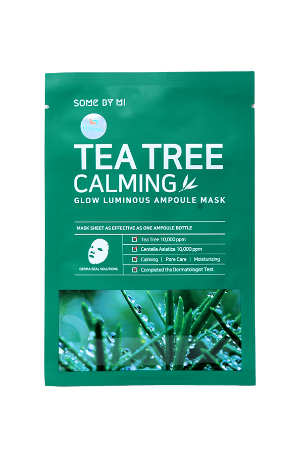 Some By Mi Tea Tree Face Mask Calming Glow Luminous Ampoule 25g - LifePlus