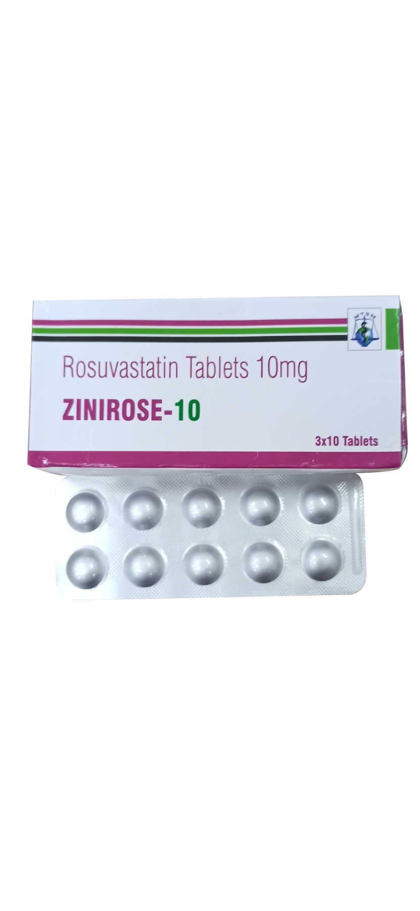 Zinirose-10 Rosuvastatin 5mg 10's - LifePlus