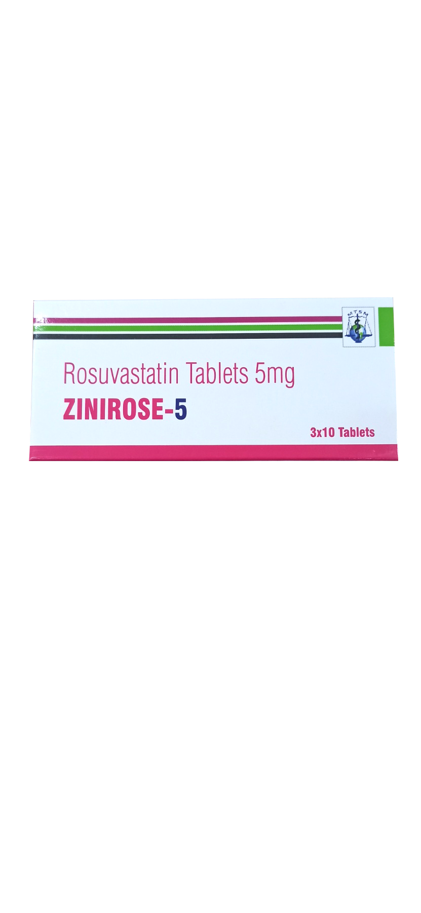 Zinirose-5 Rosuvastatin 5mg 10's - LifePlus