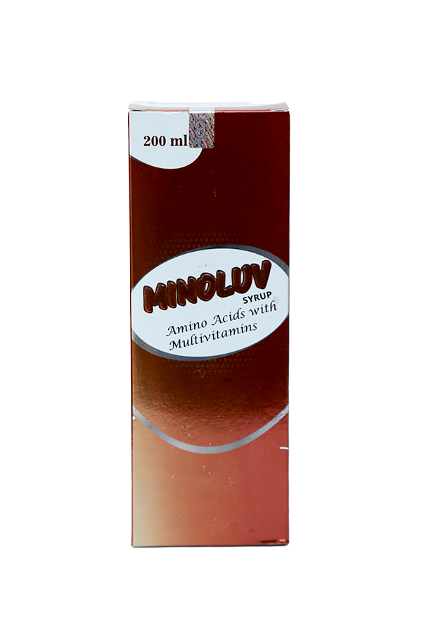 Minoluv Amino Acids With Multivitamins Syrup 200ml - LifePlus