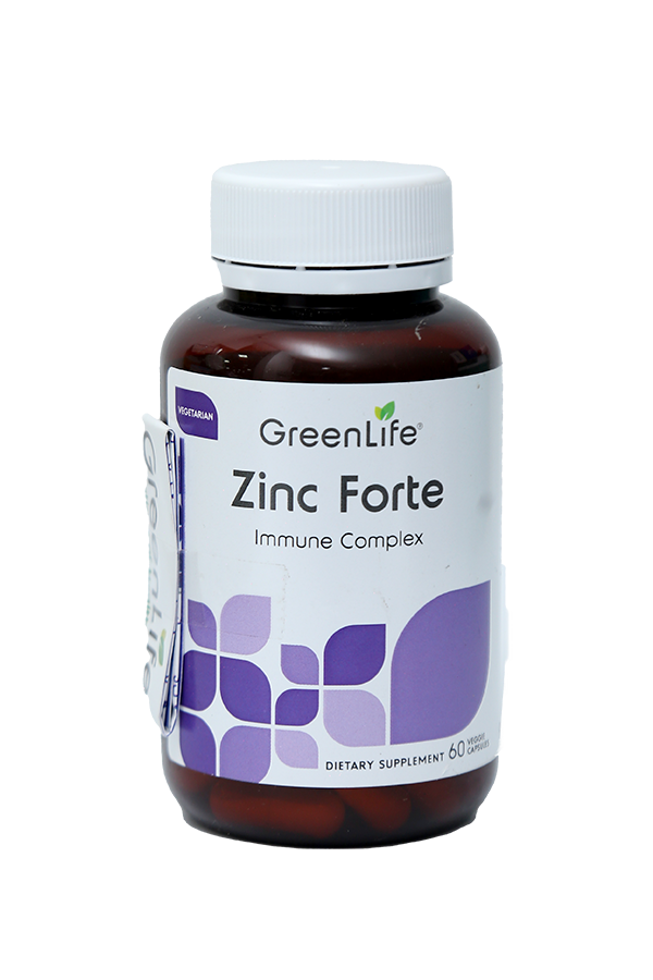 Green Life Zinc Forte Immune Complex 60's - LifePlus
