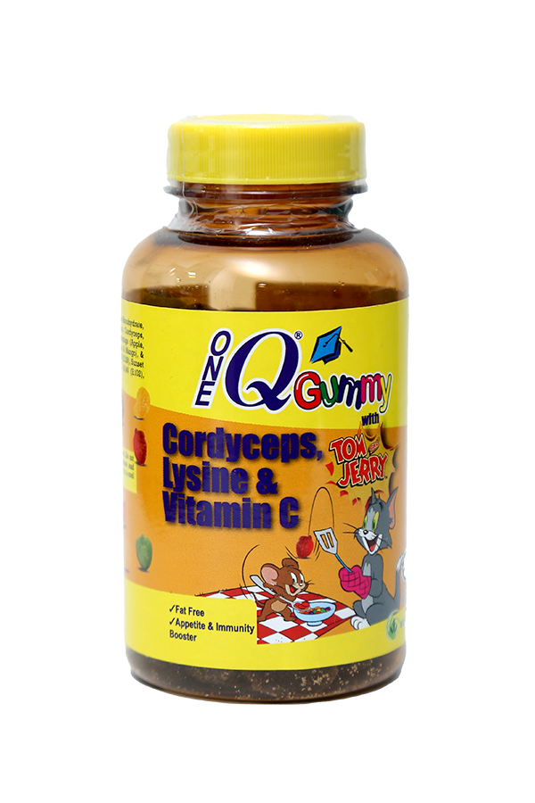 One Q Gummy Cordyceps, Lysine & Vitamin C 120g - LifePlus Pharmacy