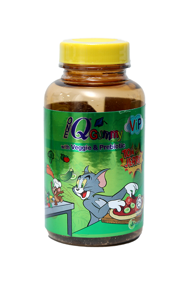One Q Gummy Veggie & Prebiotic 120g - LifePlus