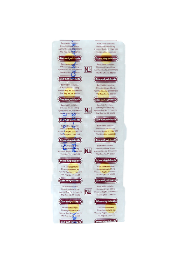 Dimenhydrinate B6 Tab 10's - LifePlus