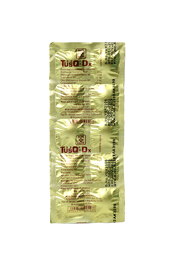 TusQ DX Tab 10's - LifePlus