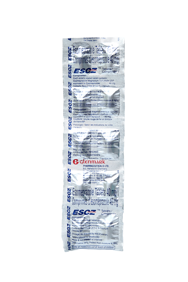 Esoz Esomeprazole 40mg Tab 10's - LifePlus