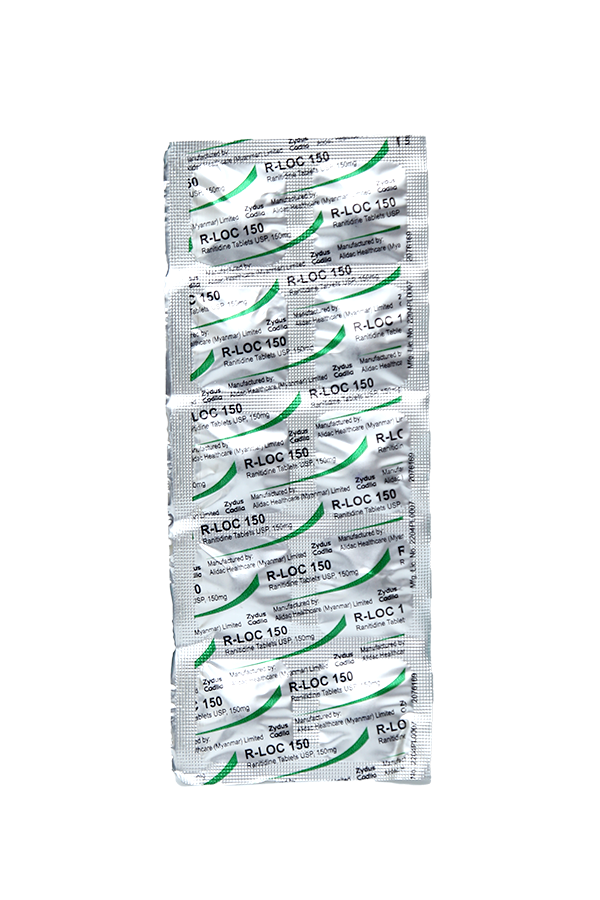 R-Loc Ranitidine 150mg Tab 10's - LifePlus