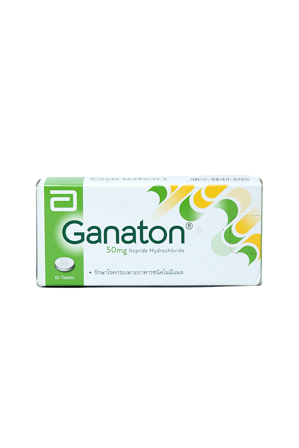 Ganaton Itopride Hydrochloride 50mg 10's - LifePlus