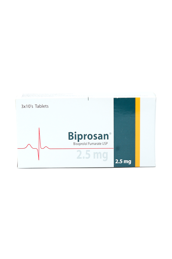 Biprosan Bisoprolol 2.5mg 10's - LifePlus