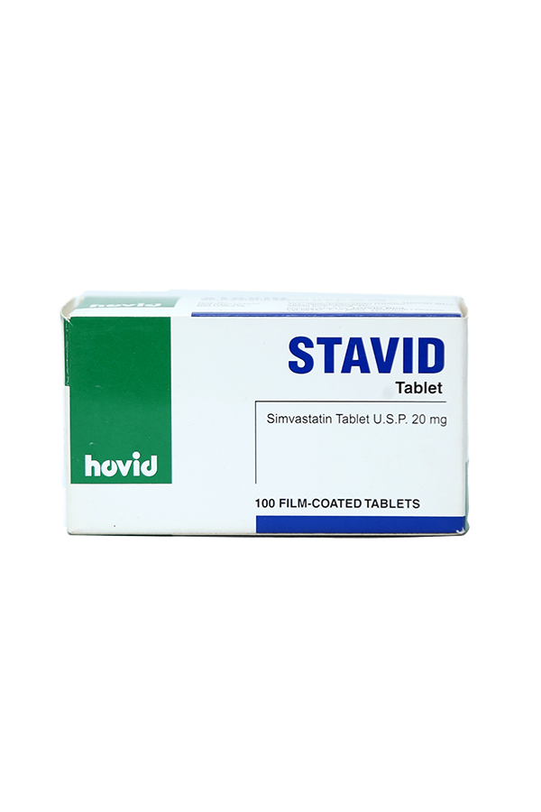 Hovid Stavid Simvastatin 20mg Tab 10's - LifePlus