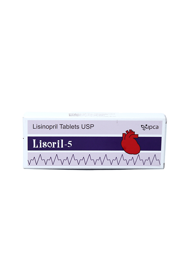 Lisoril Lisinopril 5mg Tab 10's - LifePlus