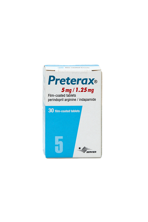 Preterax 5mg/1.25mg Tab 30's - LifePlus