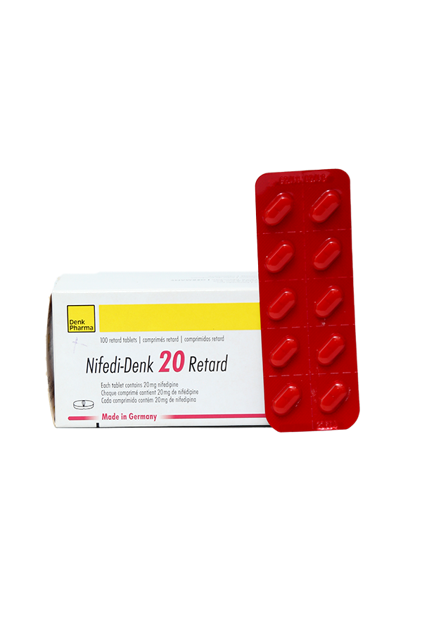 Nicardia Retard 20 Nifedipine Retard 20 Mg 10's - LifePlus