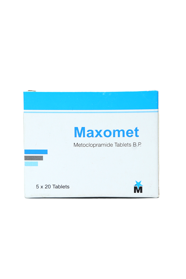 Maxomet Metoclopramide Tab 20's - LifePlus